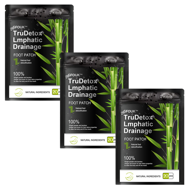 GFOUK™ TruDetox Lymphatic Drainage Foot Pads – G-FOUK
