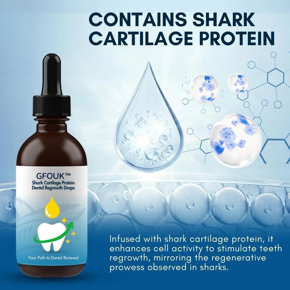 GFOUK™ Shark Cartilage Protein Dental Regrowth Drops – G-FOUK