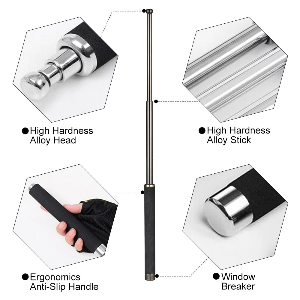 GFOUK™ Tactical Self-Defense Baton – G-FOUK